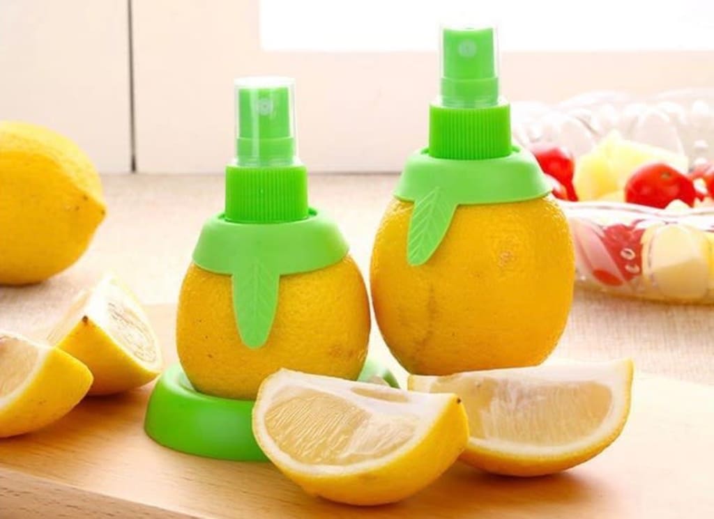 This Citrus Lemon Juice Sprayer is Perfect for Lazy Malaysians