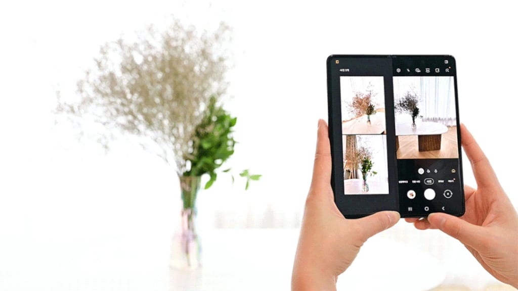 Samsung Galaxy Z Fold - Makes Photography easier