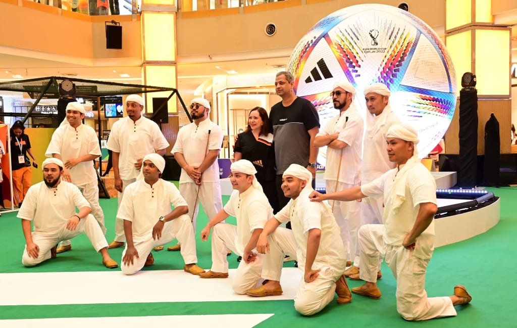 adidas Official Match Ball Roadshow Unveils The Al Rihla