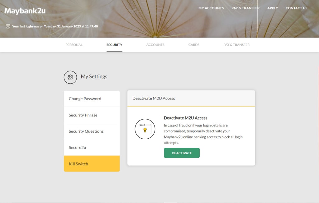 Maybank Strengthens Fraud Prevention with Kill Switch