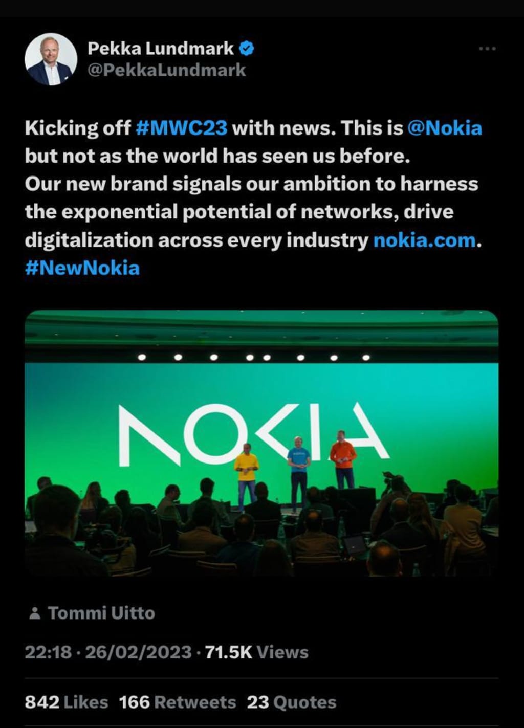 Nokia Changes Logo For The First Time In 60 years
