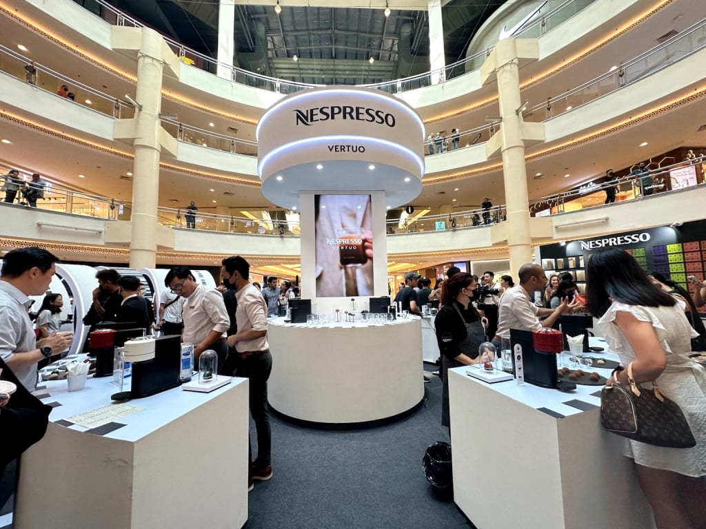 able to discover new sizes for an even bigger nespresso taste ...