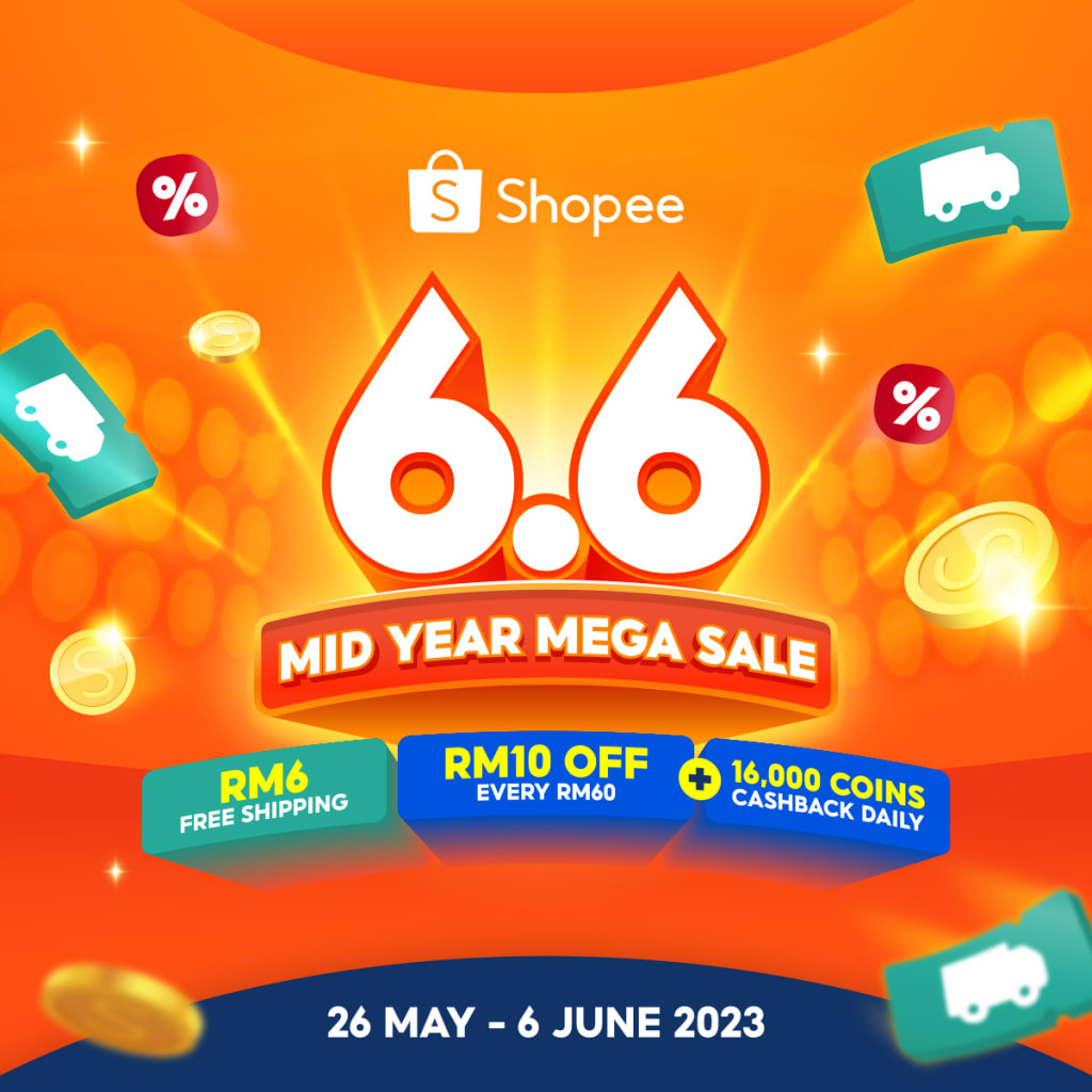 All About Shopee's 6.6 Sale in 2023 - Promos & Vouchers (Malaysia)
