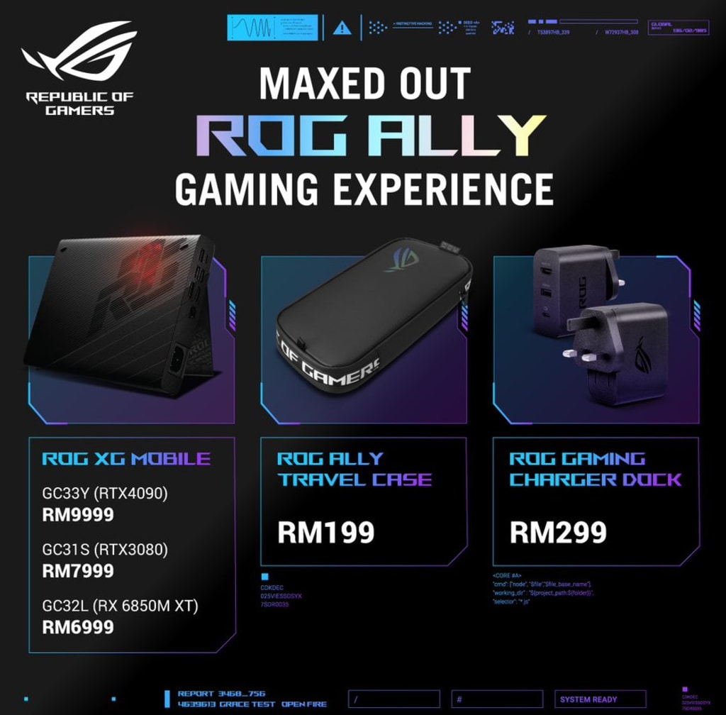 ASUS ROG Ally Launches In Malaysia At RM3,299