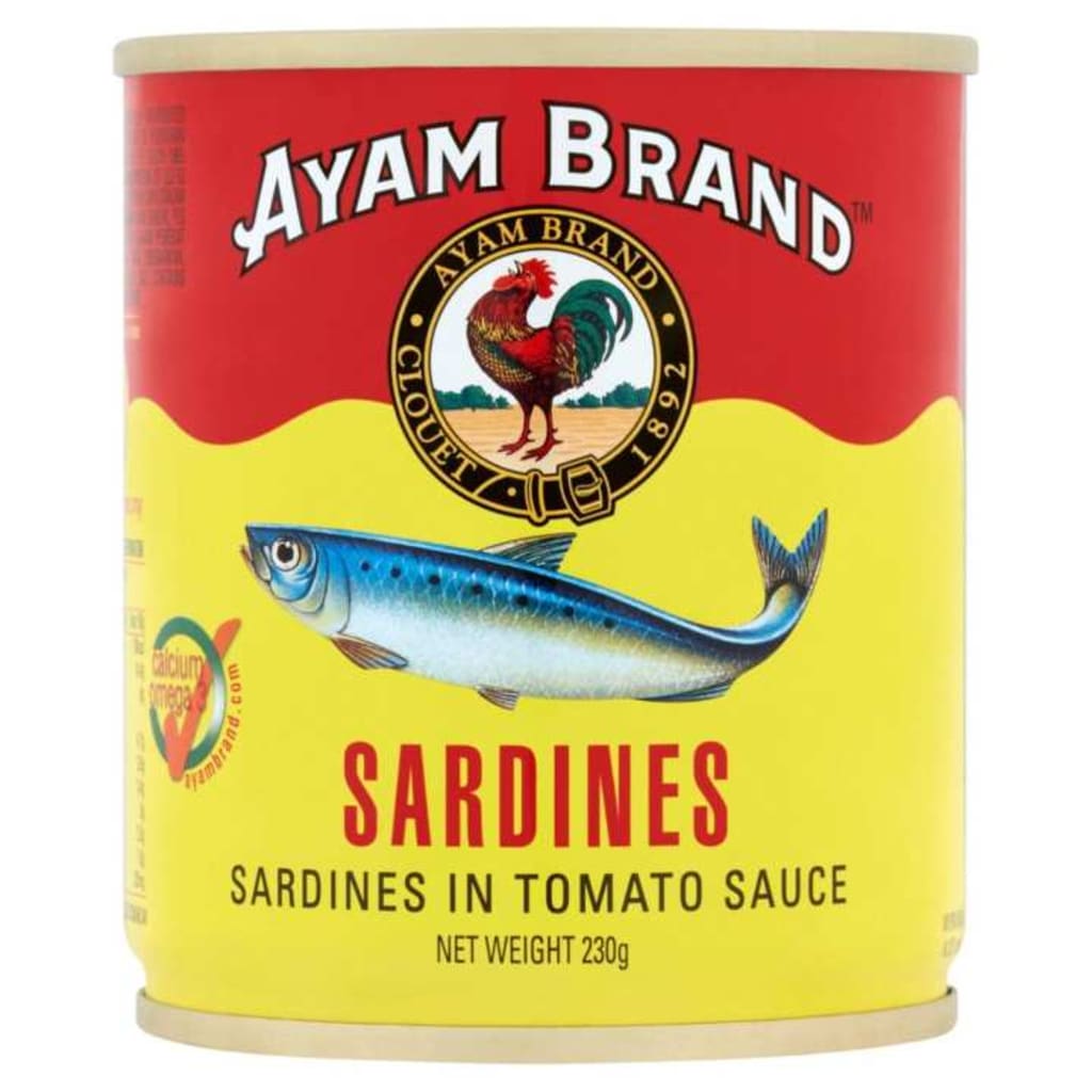 Apakah Perbezaan Ikan Sardin dan Ikan Mackerel Tin Ayam Brand?