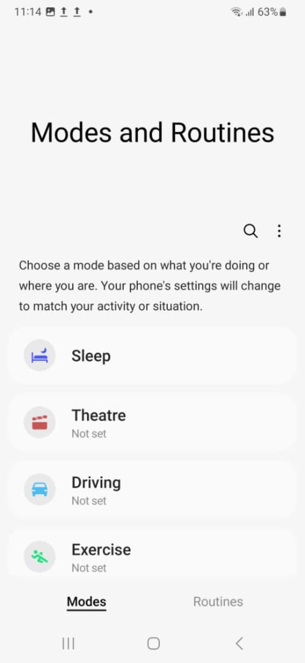Fungsi & Cara Guna Samsung "Modes & Routines" Terkini