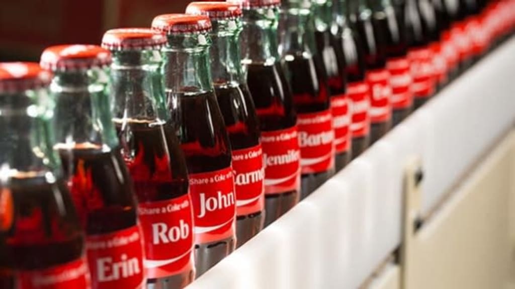 Dapatkan Botol Coca-Cola Yang Mempunyai Nama Anda - ProductNation