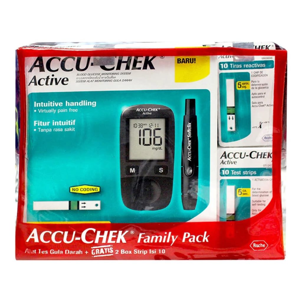 Accu-Chek Active Harga & Review / Ulasan Terbaik di Indonesia 2021