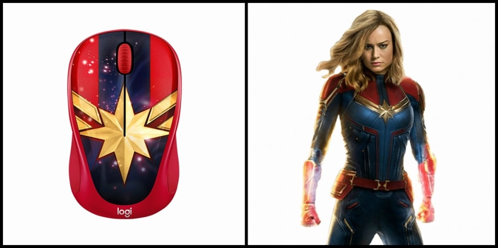 Logitech Marvel Mouse dengan Desain Super Hero Avengers 2019