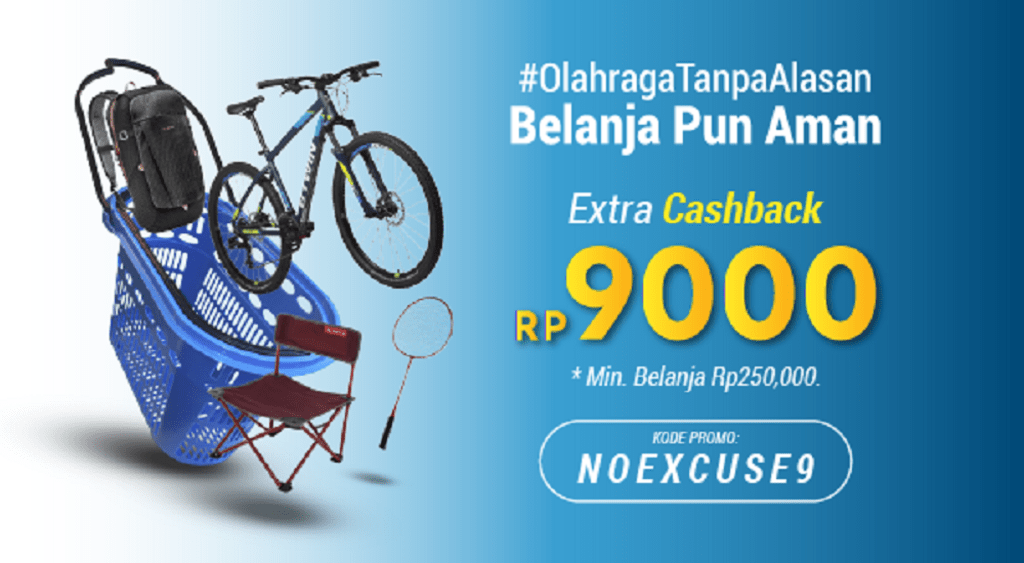 Promo Perlengkapan & Alat Olahraga - Voucher Decathlon 2022
