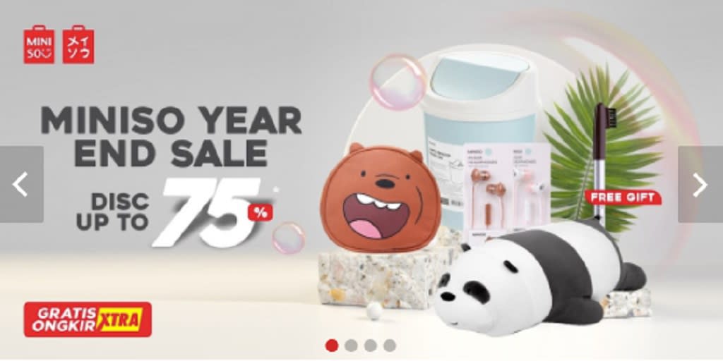 Kode Voucher 12.12 Sale 2024 - Produk Miniso Disc Up To 75%