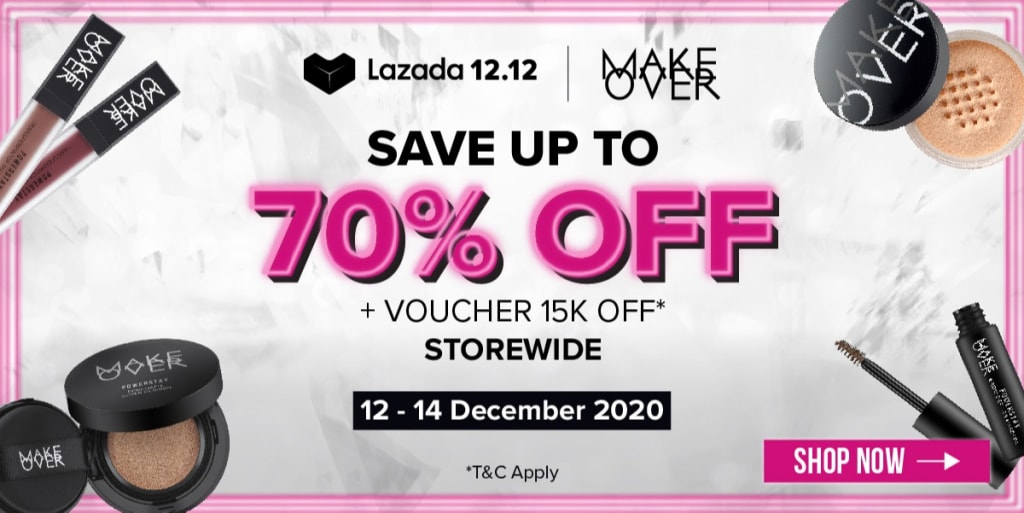 Promo 12.12 & Bundle Produk Make Over Indonesia 2025