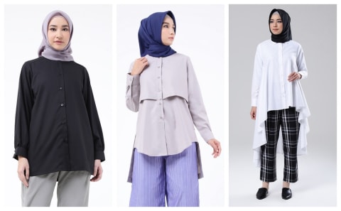 10 Blouse Wanita Terbaru dengan Model Terkini yang Cantik 2024