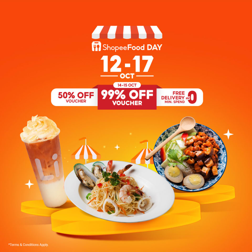 ShopeeFood Day 2025: Free Deliveries & Discounts! (Malaysia)