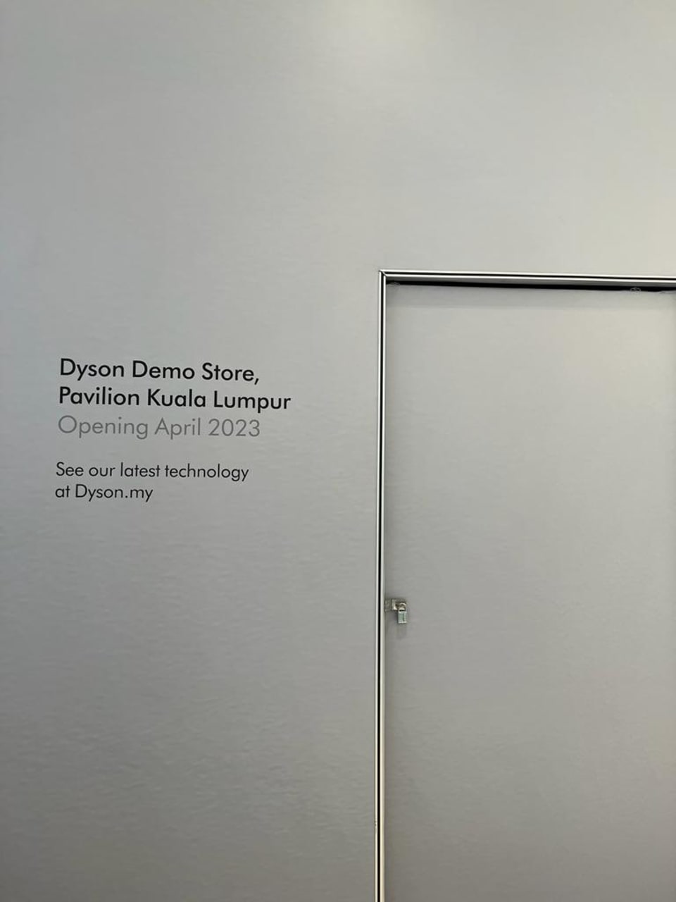 Dyson Demo Store To Launch in Pavilion KL - April 2023