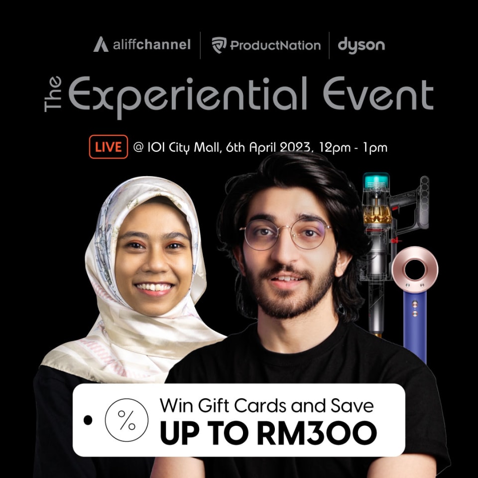 Win Gift Cards & More Deals At The Dyson Experiential Event - April 2023