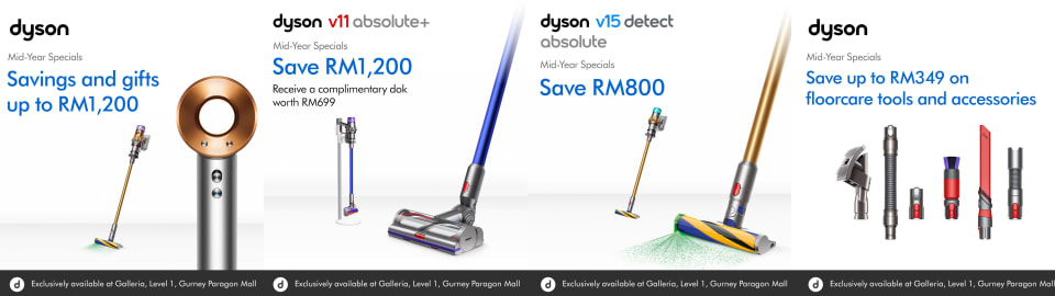 Dyson Mid-Year Sale Promos in June & July 2023! (Dyson Malaysia Stores)