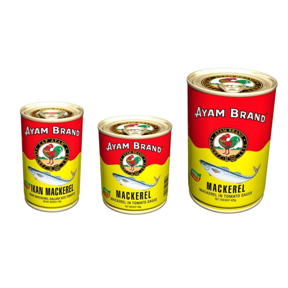 Apakah Perbezaan Ikan Sardin dan Ikan Mackerel Tin Ayam Brand?