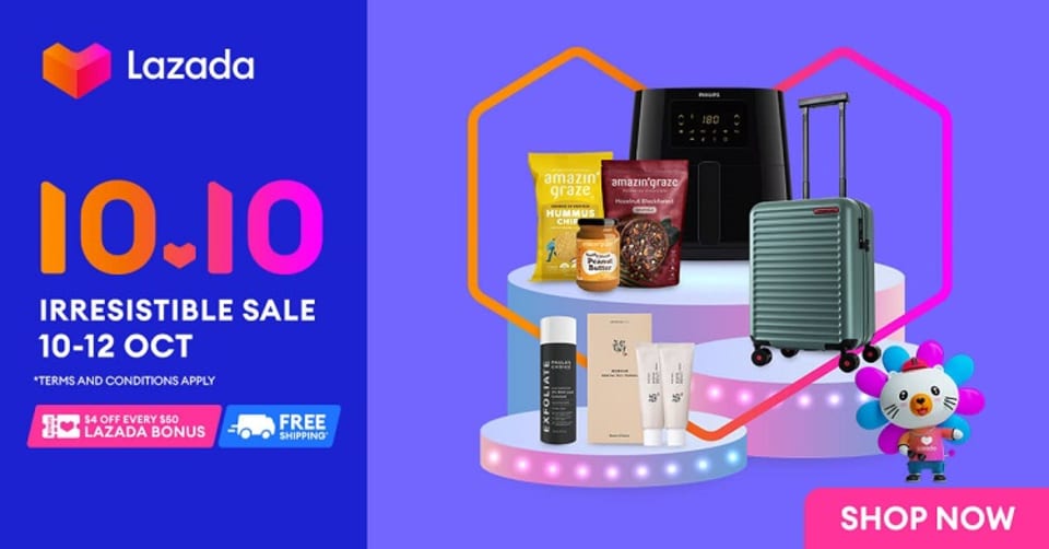 Lazada Vouchers & Promo Codes in Singapore October 2022