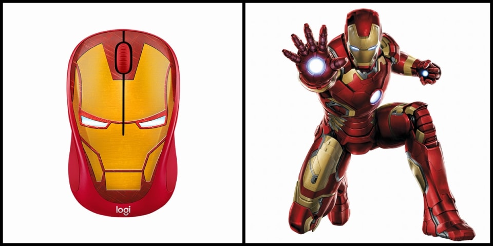 Logitech Marvel Mouse dengan Desain Super Hero Avengers 2019