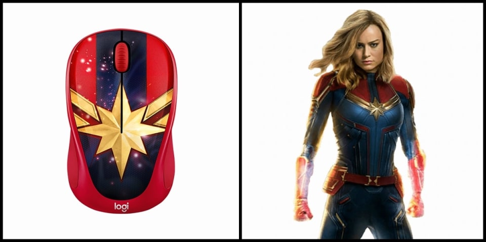 Logitech Marvel Mouse dengan Desain Super Hero Avengers 2019