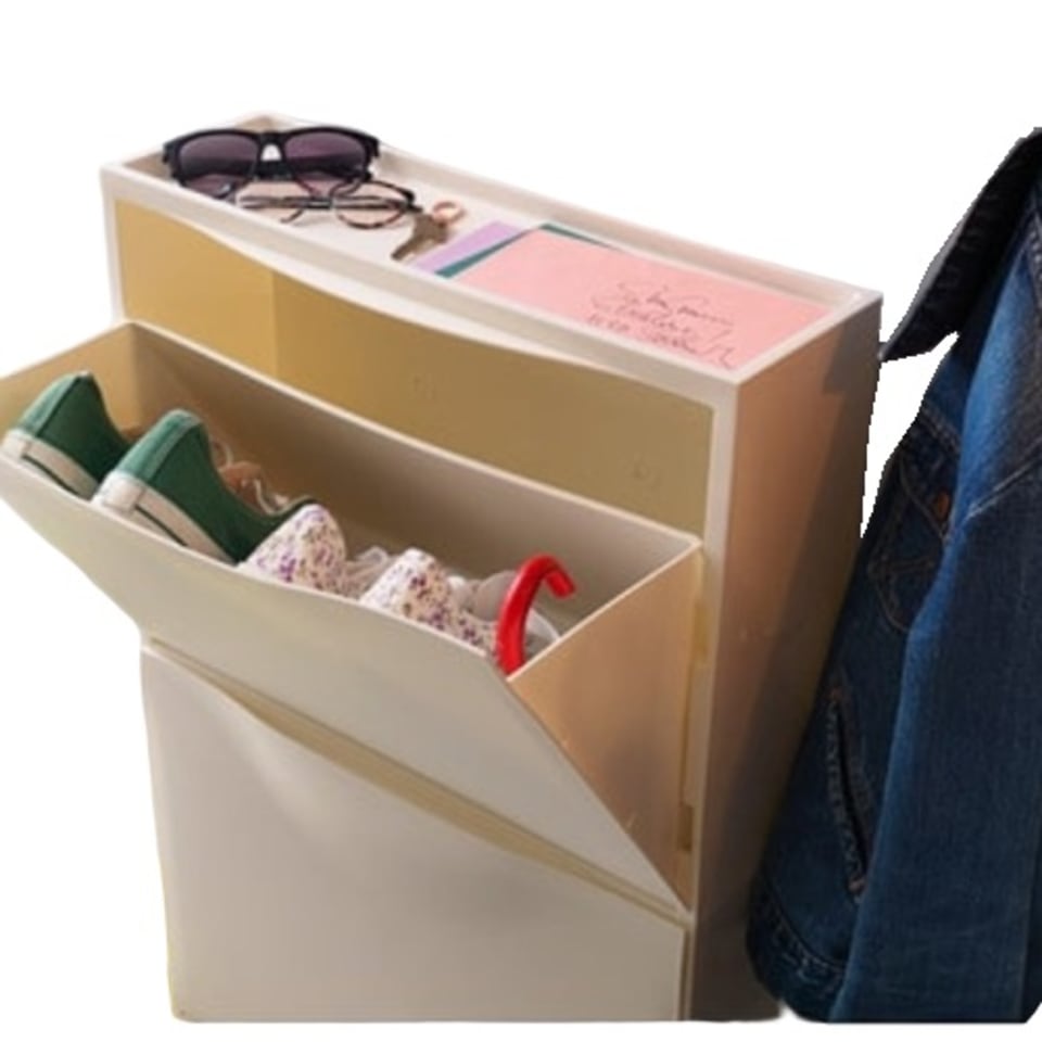 Rekomendasi 10 Rak Sepatu Plastik Bagus & Minimalis 2021