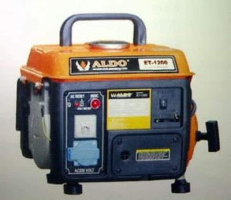 ALDO Gasoline Generator ET-1200 (750 Watt) Harga & Review / Ulasan ...