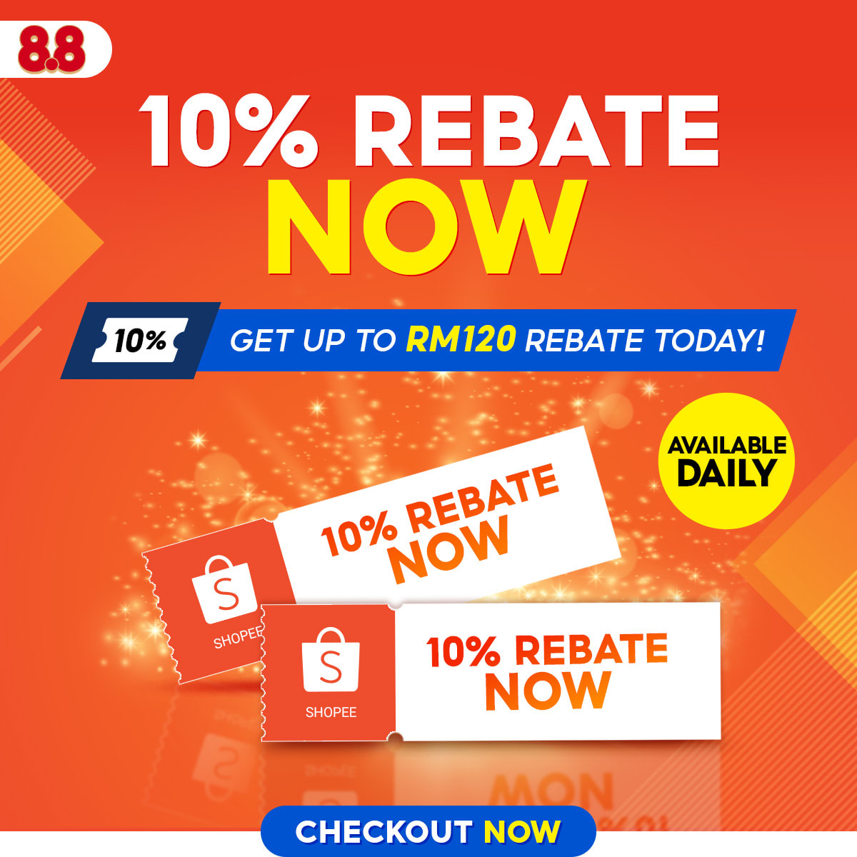 All of Shopee 8.8 Sales Promos in Malaysia 2022!