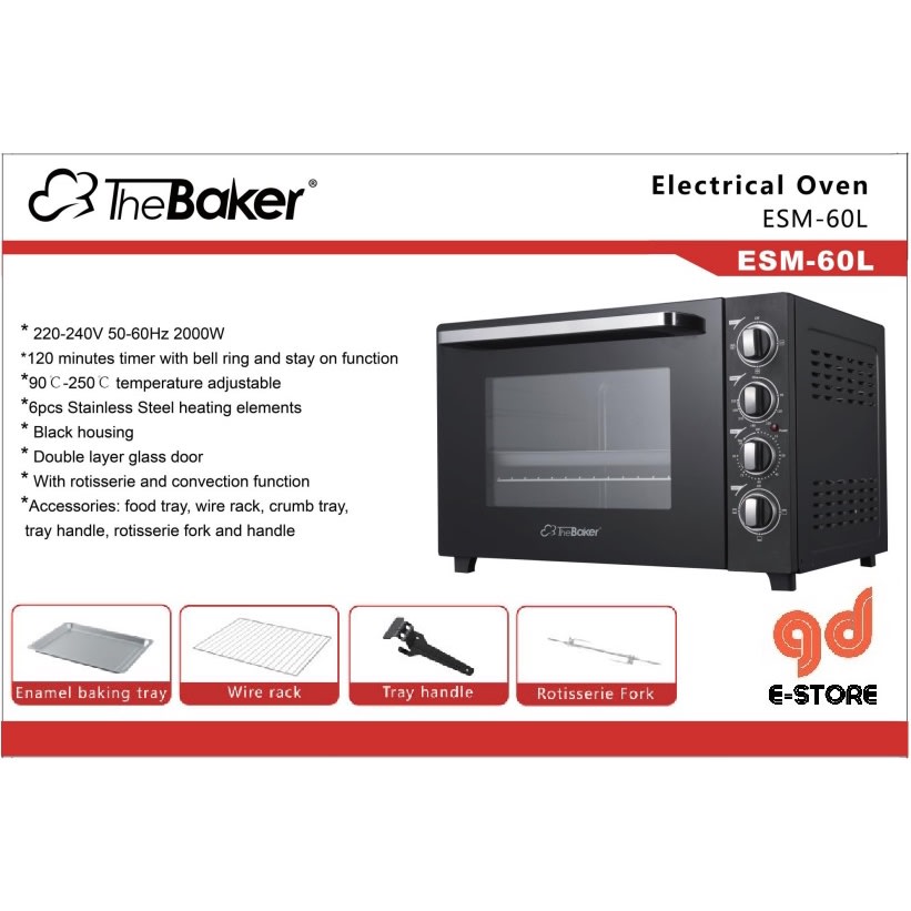 10 Oven/Ketuhar Terbaik di Malaysia 2020 - Jenama dan Harga Ketuhar