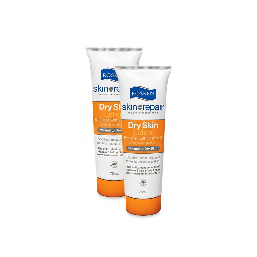 ROSKEN Skin Repair Dry Skin Lotion (75ml) Harga & Review / Ulasan ...