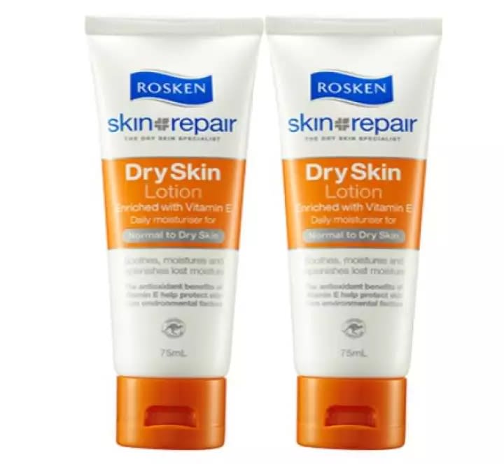 ROSKEN Skin Repair Dry Skin Lotion (75ml) Harga & Review / Ulasan ...