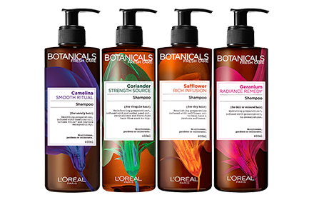 Botanicals By L’oreal Paris Camellina Smooth Ritual Shampoo (400ml ...