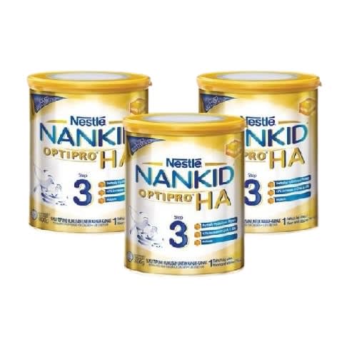 NESTLE Nankid Optipro HA Stage 3 (800g) Harga & Review / Ulasan Terbaik ...