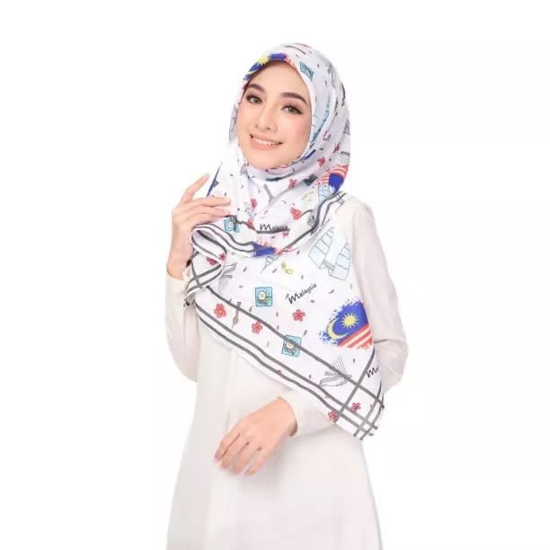 Tudung Bawal Cotton Merdeka Harga & Review / Ulasan Terbaik di Malaysia ...