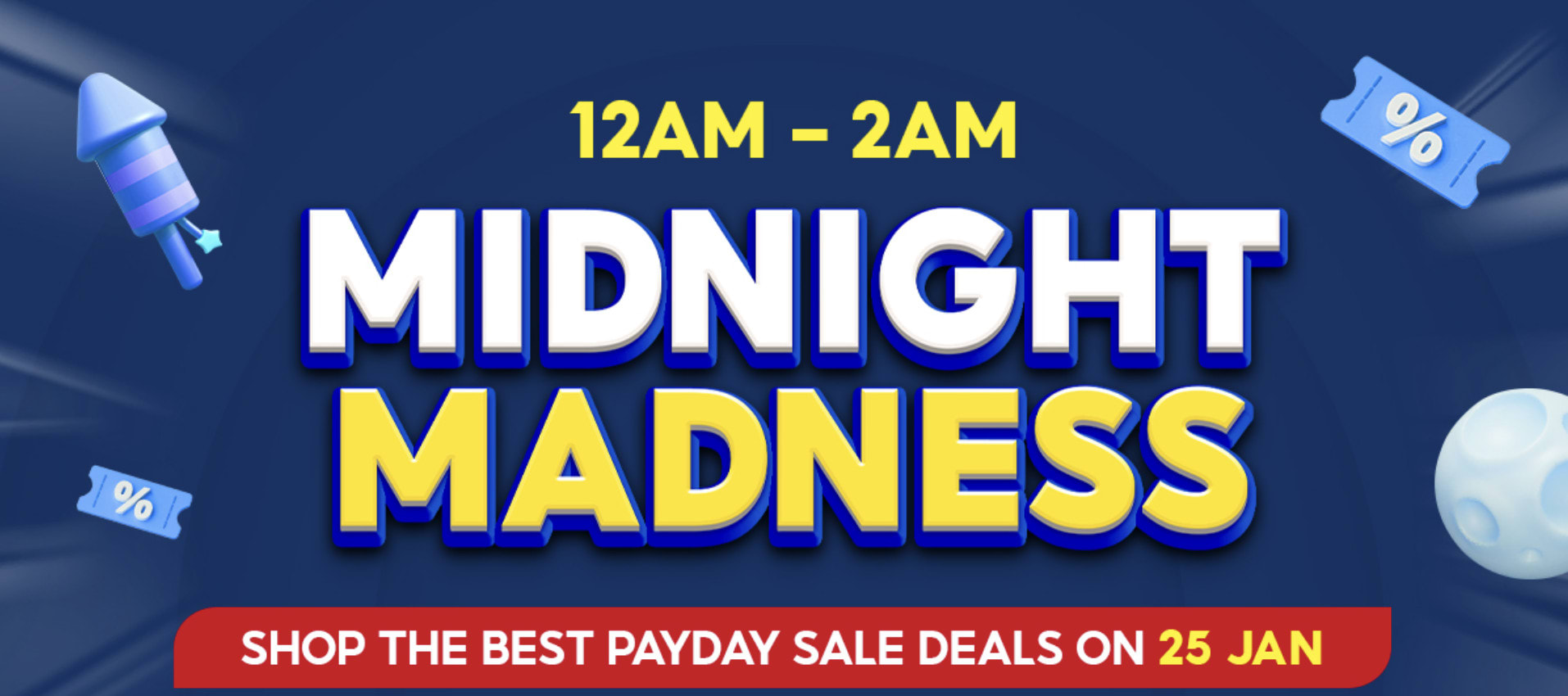 Shopee Januari 25 Payday Sale 2023 (Kempen Jualan Hari Gaji)