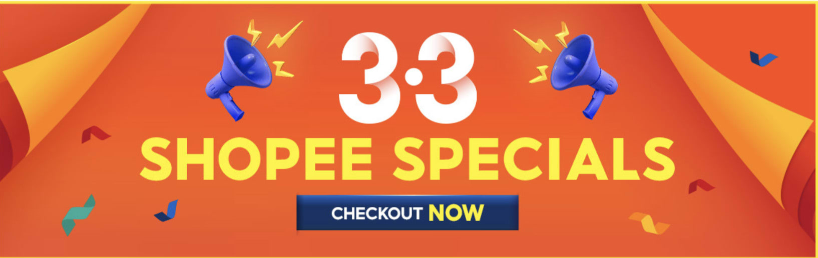 Shopee 3.3 Mega Shopping Sale 2023 - Tawaran Hebat