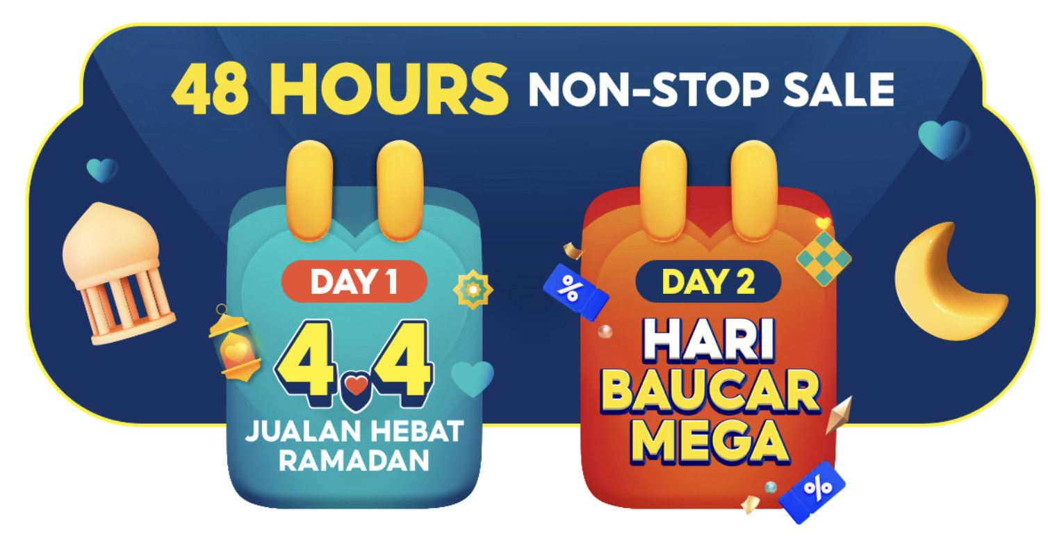 Shopee 4.4 Jualan Awal Ramadan - Malaysia 2023