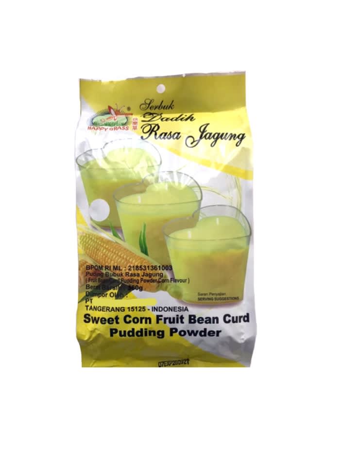 Happy Grass Pudding Powder - Corn (360 gr) Harga & Review / Ulasan ...