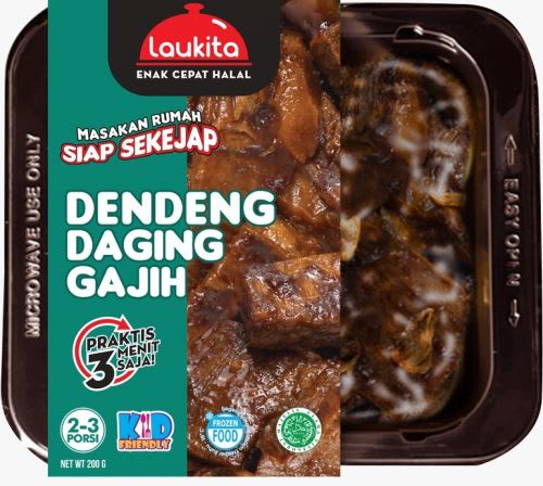 Laukita Dendeng Daging Gajih (200 gr) Harga & Review / Ulasan Terbaik ...