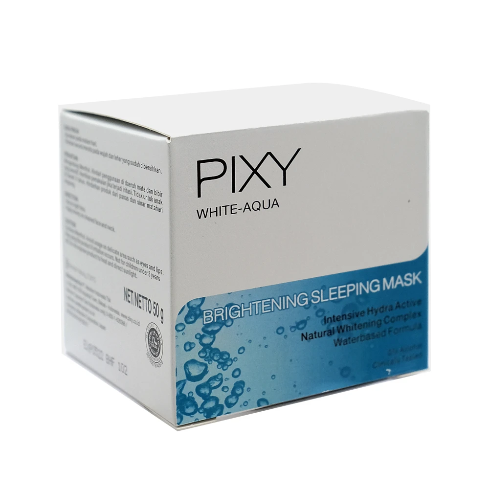 Pixy White Aqua Brightening Sleeping Mask Skincare Harga & Review ...