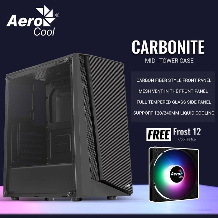 Aerocool Casing CARBONITE Harga & Review / Ulasan Terbaik di Indonesia 2024