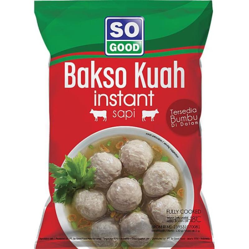 So Good Bakso Kuah Instant Sapi Harga & Review / Ulasan Terbaik di ...